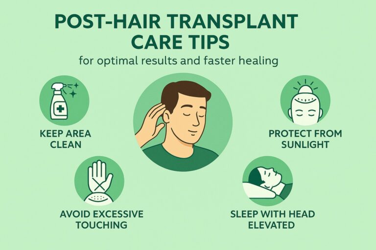 Post Hair Transplant Care in Navi Mumbai | Dr. Arun Panda
